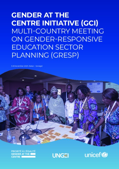 Chad Local Education Group 2021 Annual Report on Gender Equality in ...